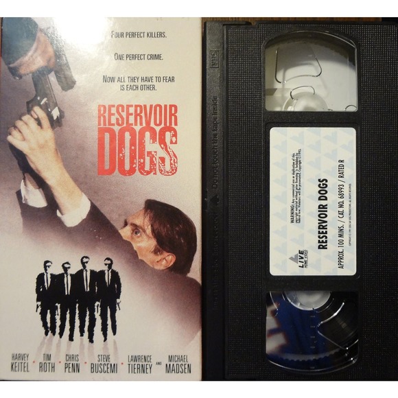 Media | Reservoir Dogs Vhs 1993 | Poshmark